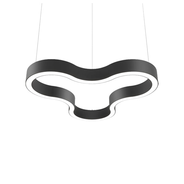 Modern clover pedant light customize Curved linear lighting – KLY